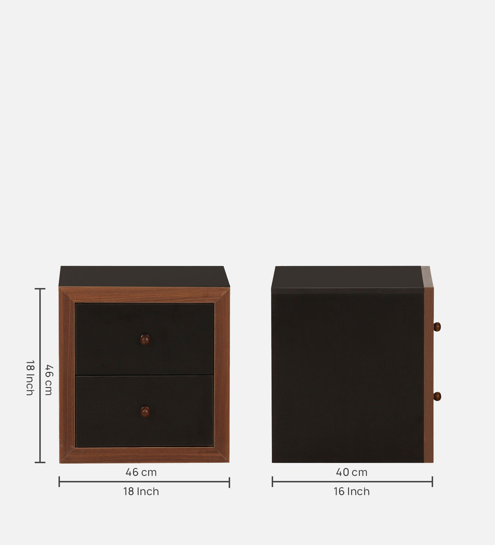 Matrix Bedside Table — TREVI FURNITURE