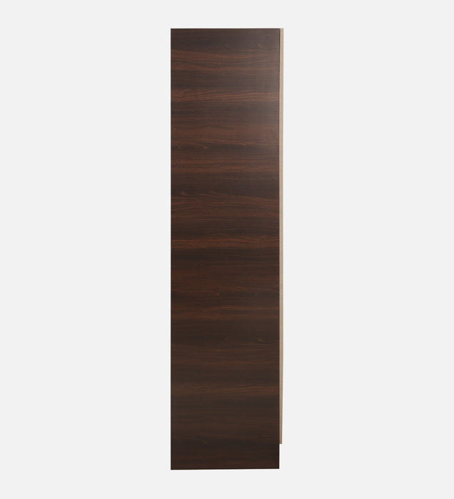 Trevi Mustang 4 Door Wardrobe- Dark Maple & Hazel Cambric — TREVI FURNITURE