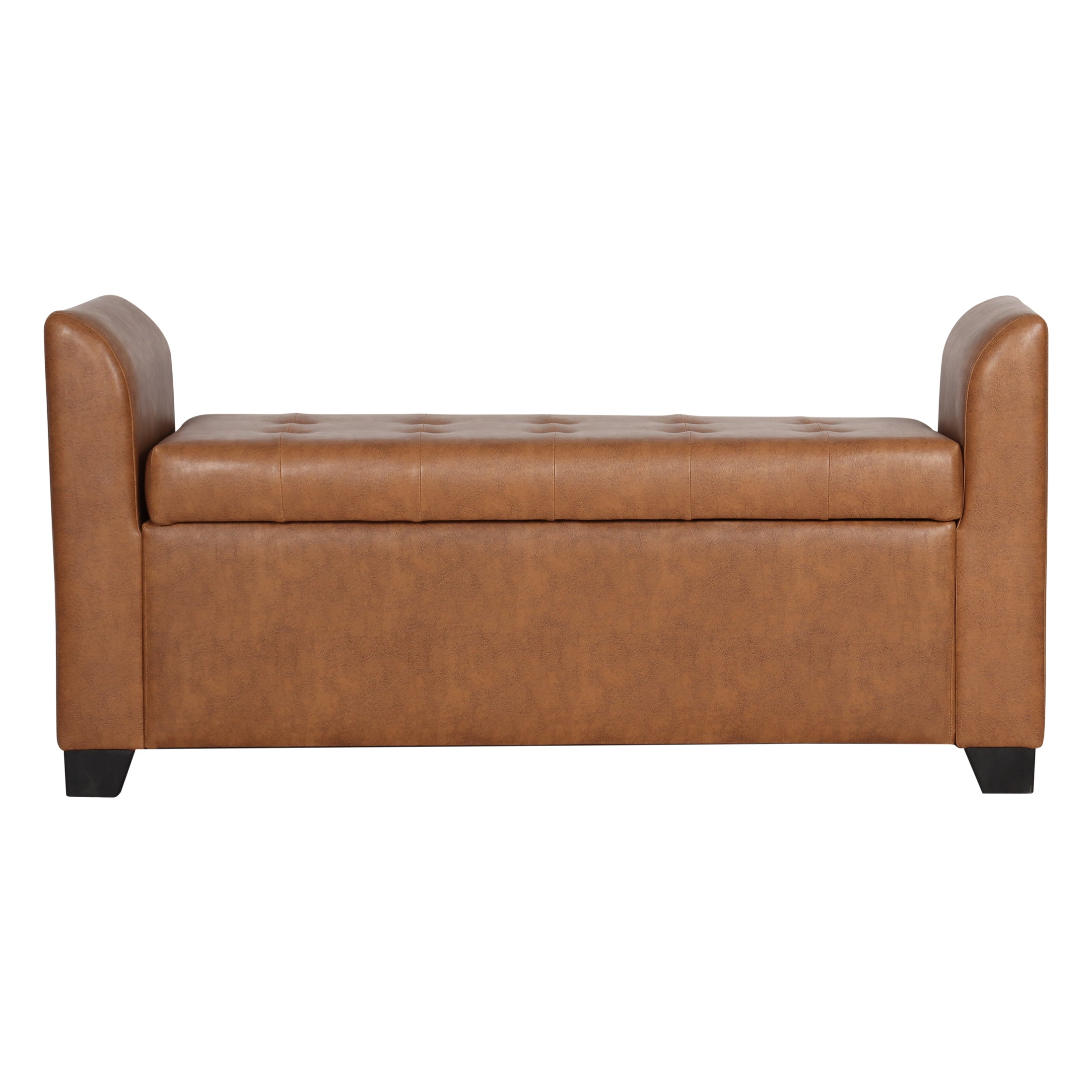 Polo Storage Bench in fabric / Leatherette finish — TREVI FURNITURE